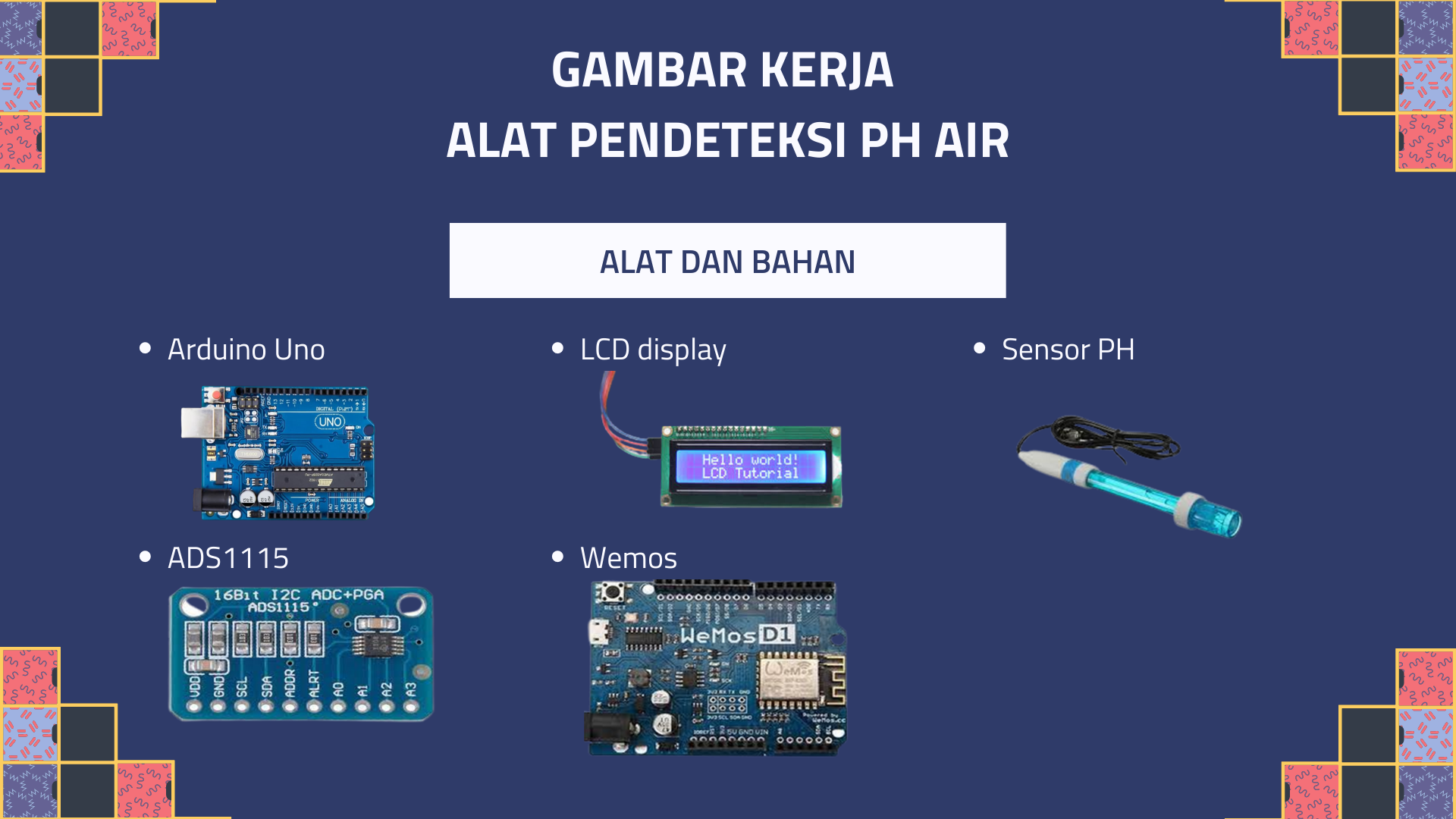 Portofolio Detail >> GAMBAR KERJA ALAT PENDETEKSI PH AIR