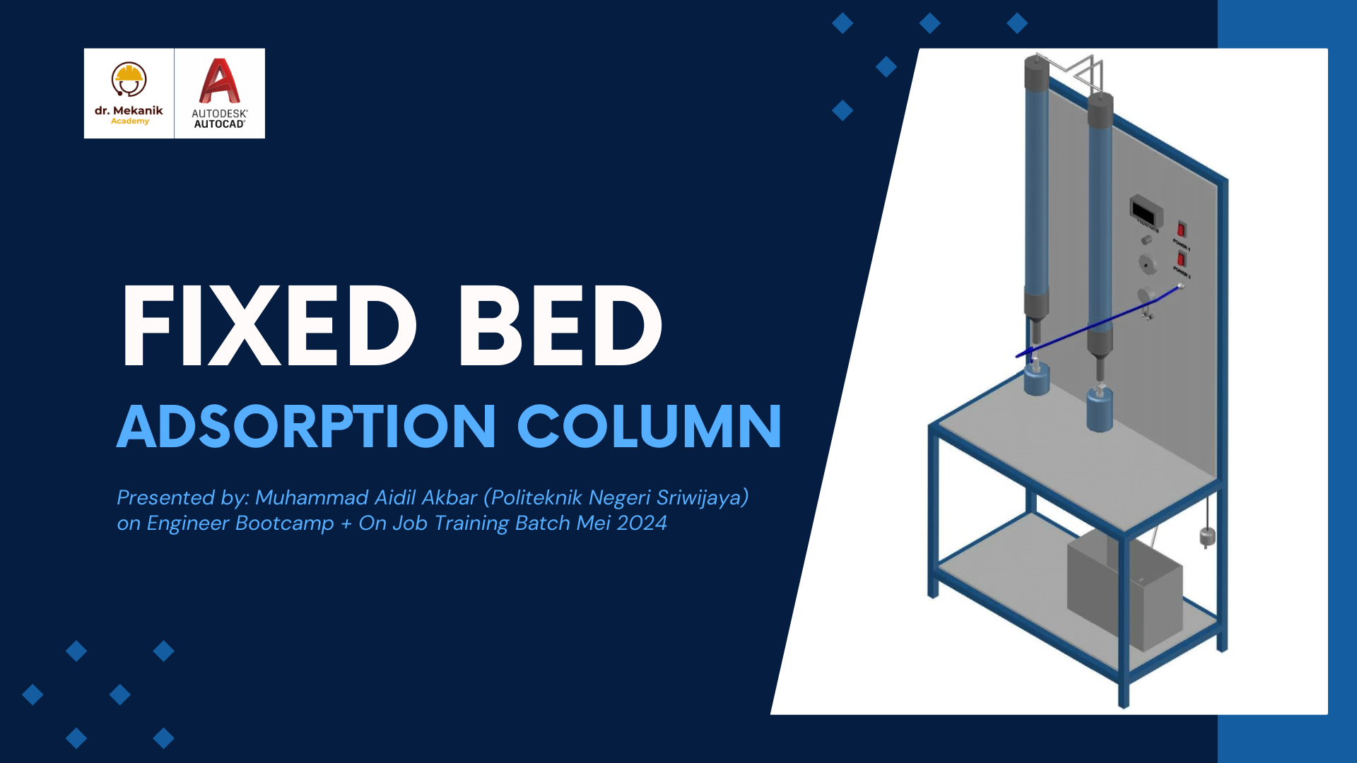 Portofolio Detail >> Fixed Bed Adsorption Column