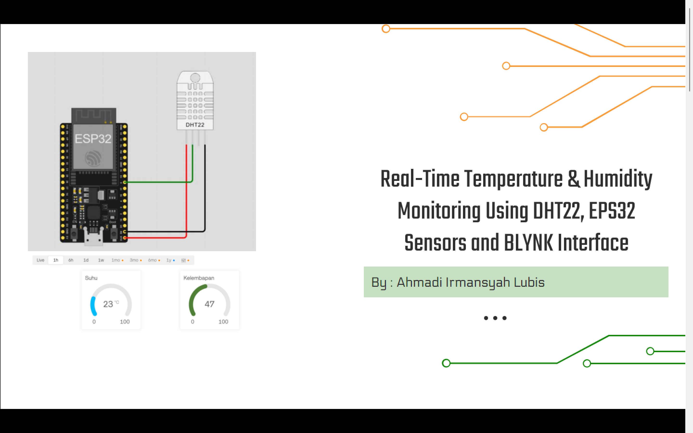 Portofolio Detail >> Monitoring of Temperature & Humidity Using .......